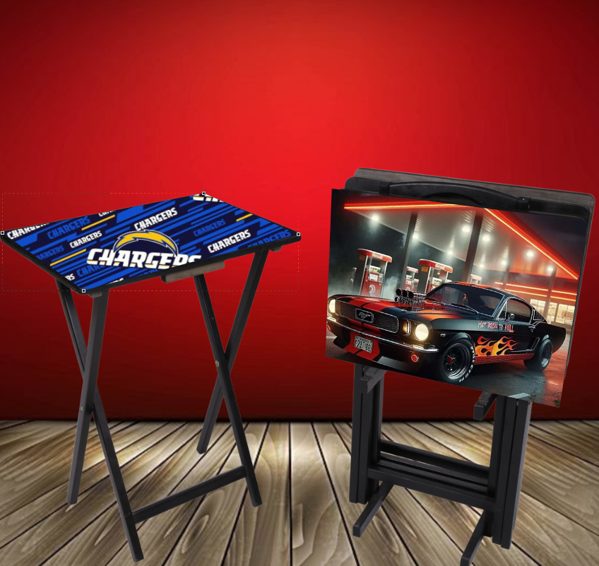 49ERS Folding Tv Dinner Tray Table – PRIME DECAL ZONE