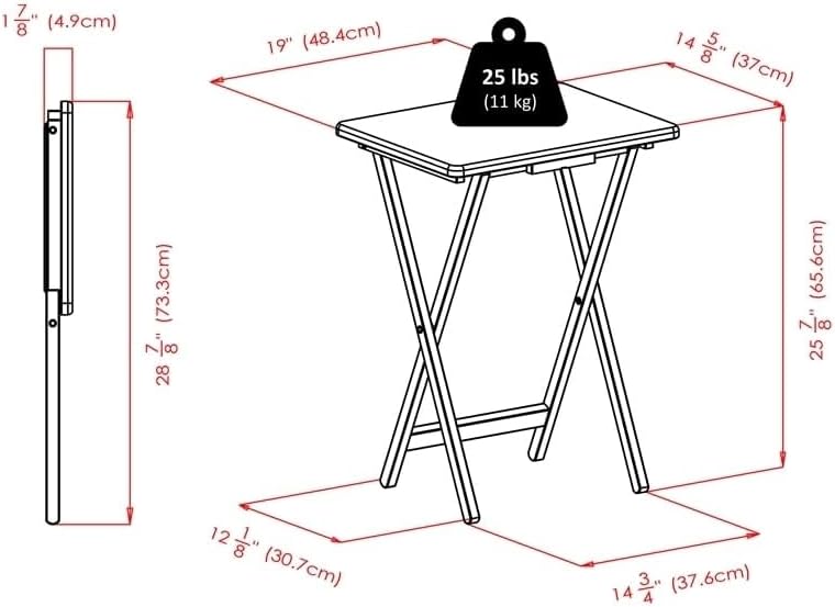 49ERS Folding Tv Dinner Tray Table – PRIME DECAL ZONE